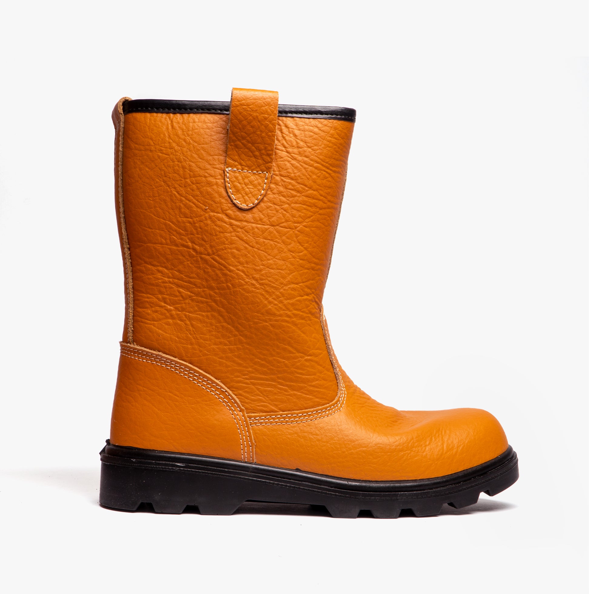 Grafters M021B Mens Rigger Safety Boots Tan | STB – STB.co.uk