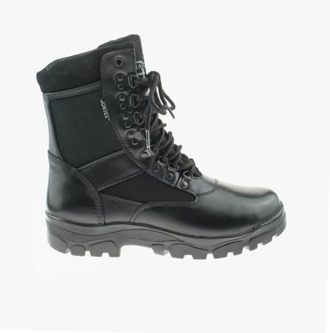 Grafters SNIPER Unisex Leather Work Boots Black | STB – STB.co.uk